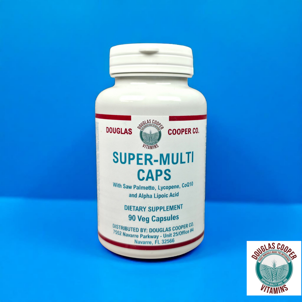 SUPER-MULTI Tabs now in Caps: 90 Caps – Dcoopervitamins.com